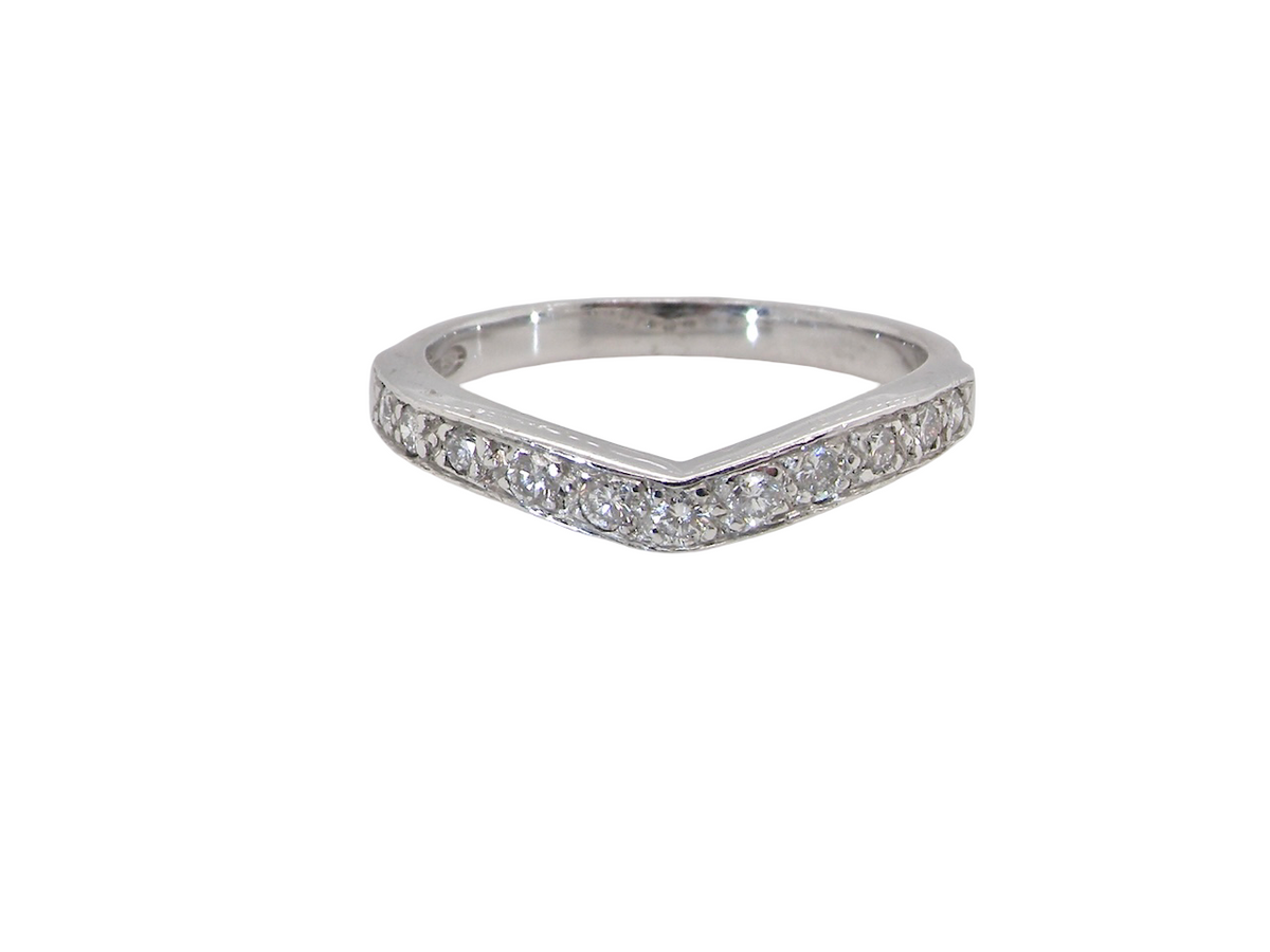 Wishbone Diamond Eternity Ring – Vintage Tom